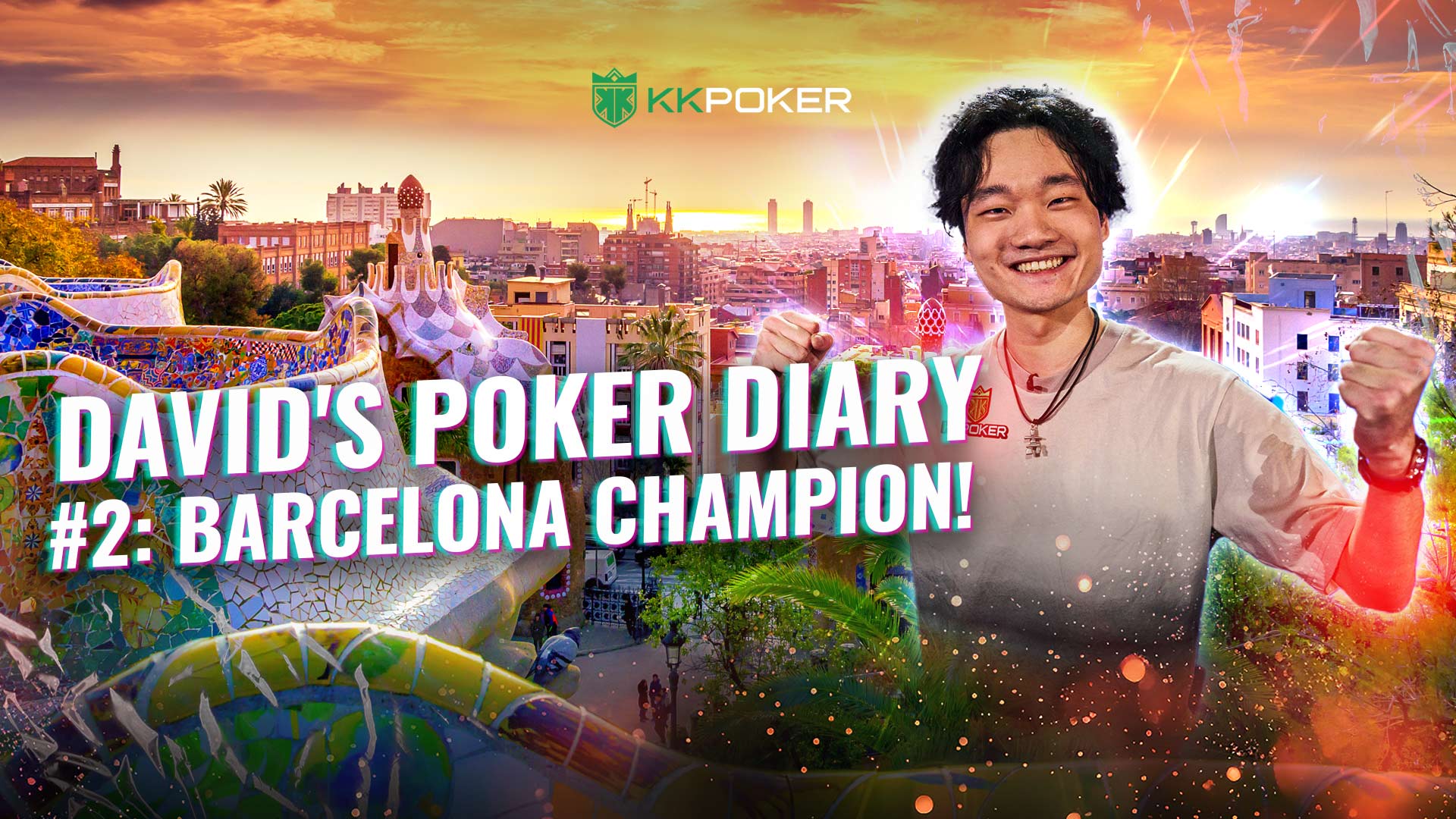 KKPoker Official | SUN, SEA & SUCCESS IN BARCELONA FOR DAVID KO