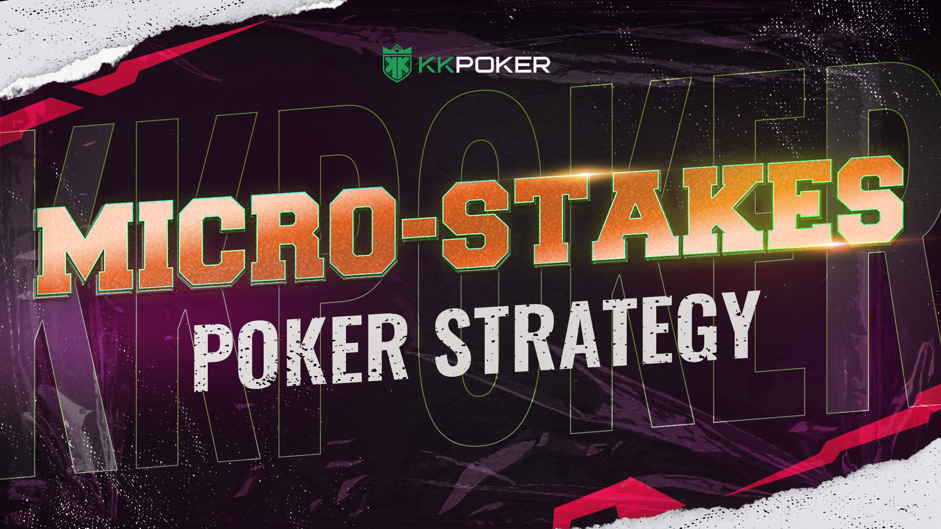 KKPoker Official | Micro-stakes MTT strategy